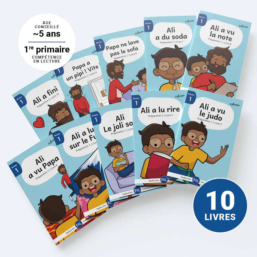 Préparation 1 – 10 livres décodables pour débuter la lecture | Facile à ...