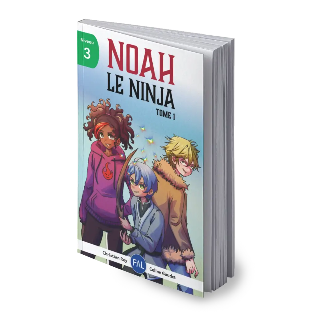 Noah le ninja – tome 1 - Roman graphique pour apprendre à lire